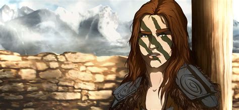 Skyrim Aela Fan Art
