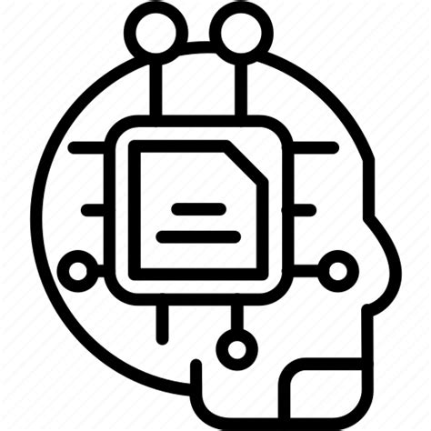 Humanoid Ai Robot Android Artificial Icon Download On Iconfinder