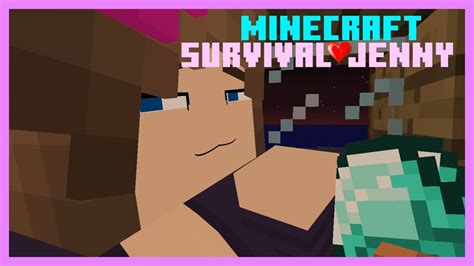 ภารกิจลับตามจับน้องเจนนี่ จะอดใจไหวไหม L Minecraft Survival X Jenny