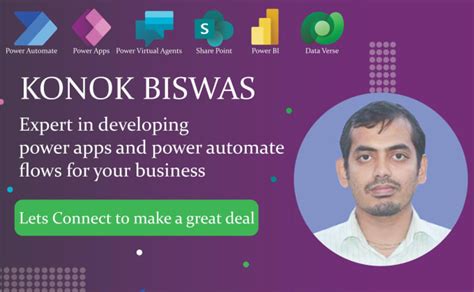 Create Custom Powerapps Power Automate And Sharepoint Solutions By Konok Fiverr