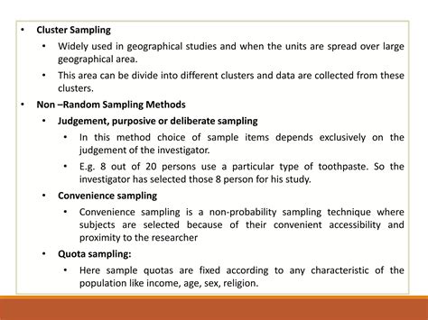Introduction To Biostatistics And Types Of Sampling Methods Pptx
