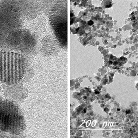 Tem Micrograph Of Mno 2 Nanoparticles Download Scientific Diagram