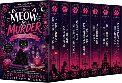 Meow For Murder Books 1 7 Cozy Mysteries Killer Cozy