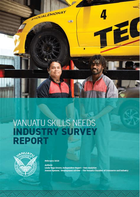 Vanuatu Skills Needs Industry Report 2023 Now Available Vanuatu