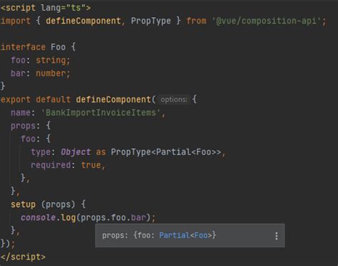 Doesn T Generate Props Type When Using Interfaces With All Optional Fields Issue