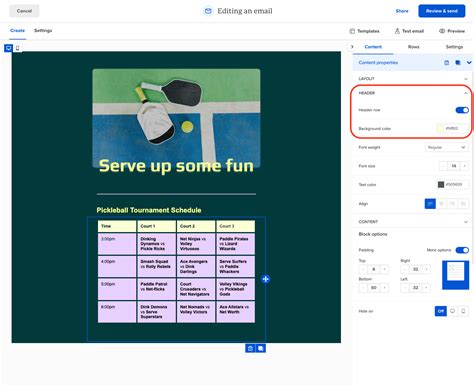How To Add A Table To Your Email Workshop