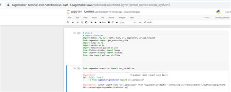 Sagemaker Studio Importerror Cannot Import Name Csv Serializer From Sagemaker Predictor