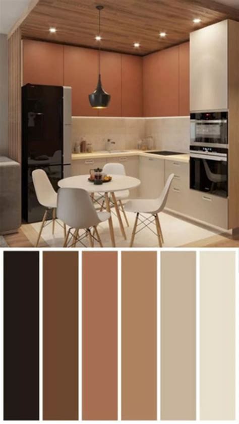 Палитра цветов для кухни