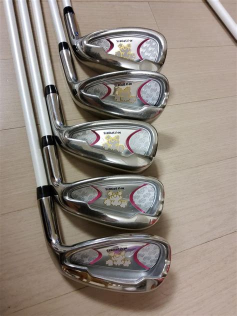 여성용 Mu 스포츠 골프채 풀세트 세컨웨어