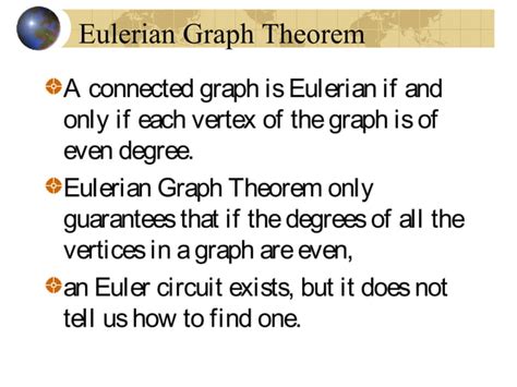 Graph Euler Path And Euler Circuit Ppt