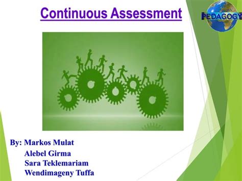 Continuous Assessment Ppt