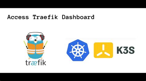 Access K3S Traefik Dashboard YouTube
