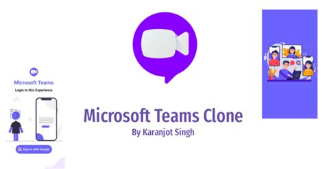 Microsoft Teams Clone A Video Conference Application