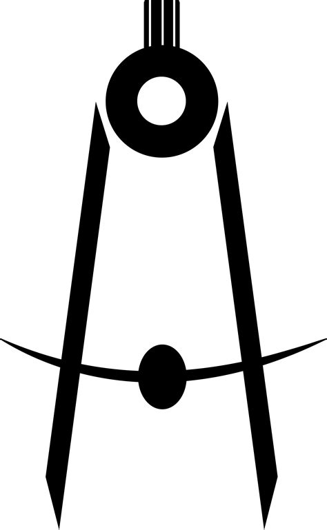 Drawing Compass Vector Icon Free Download Svg And Png