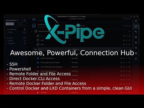 free video x pipe open source connection hub for ssh powershell