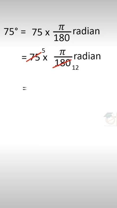 Mengubah Bentuk Derajat Ke Pi Radian Youtube