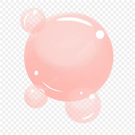 Pink Bubble Decoration Illustration Pink Bubbles Beautiful Bubbles