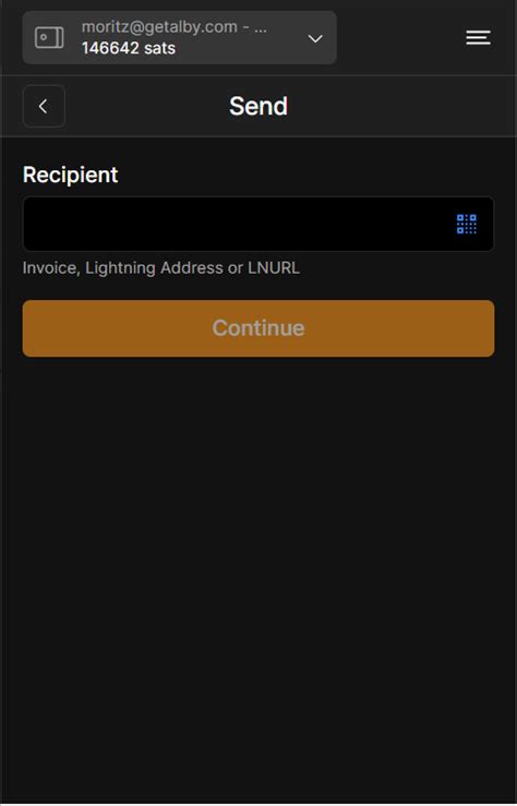 Inconsistent Receive And Send Screens · Issue 1651 · Getalbylightning Browser Extension · Github
