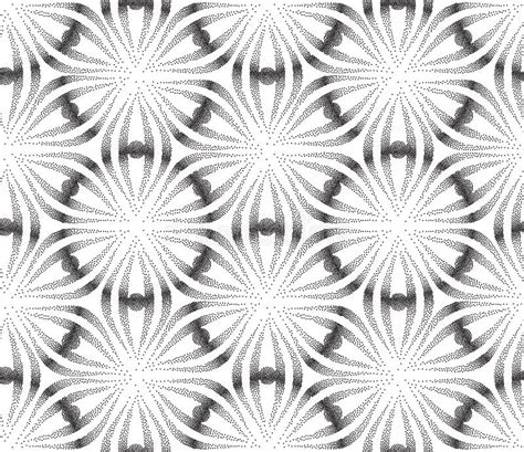 Stipple Seamless Pattern In Retro Style On Grey Background Vector Stipple Texture Can Be Used