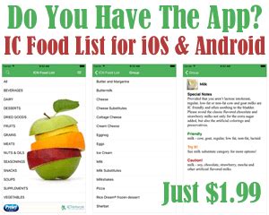 Food Lists The Ic Diet Project