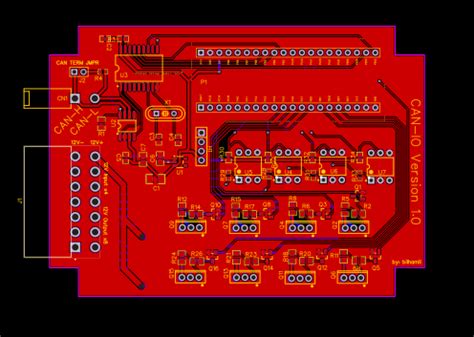 CAN BUS Multiplexer OSHWLab