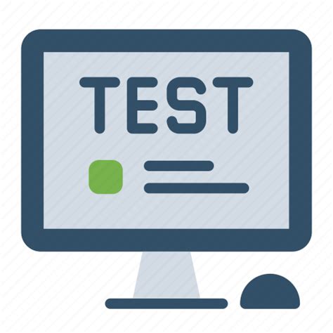 Online Test Quiz Exam Task Computer Course Icon Download On Iconfinder