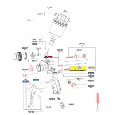 Air Micrometer Sata 198523 For Sataminijet 4400 And Sataminijet 3000 B