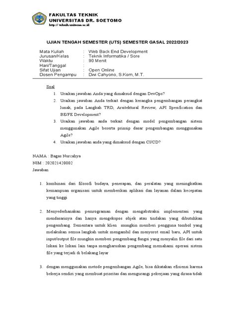 Soal Pemrograman Jaringan Pdf