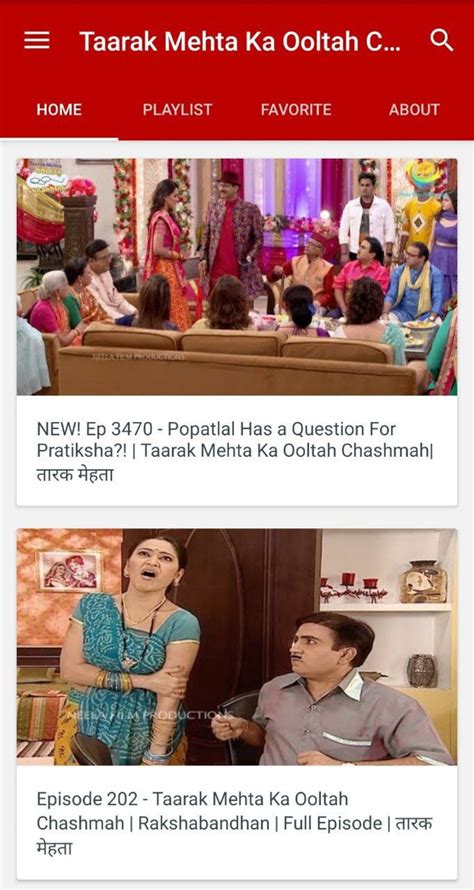 Android I In Taarak Mehta Ka Ooltah Chashma Ndir