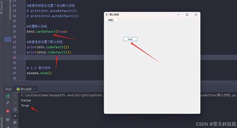 【python】pyqt5中qpushbutton的用法详细解析与应用实战