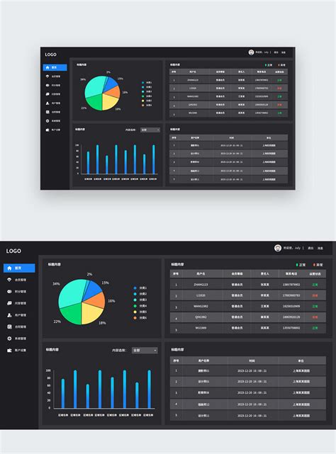 Dark B Side 백엔드 데이터 시각화 인터페이스 디자인 Ui 디자인 웹사이드 웹 페이지 디자인 이미지 사진 402644384 무료 다운로드