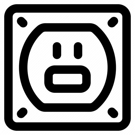 Socket Electricity Connection Power Switch Icon Download On Iconfinder