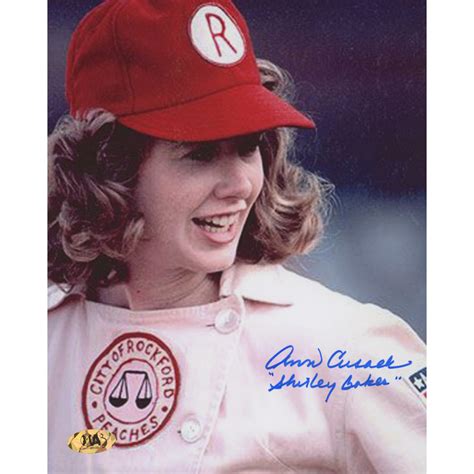 Ann Cusack Signed A League Of Their Own 8x10 Photo Inscribed Shirley