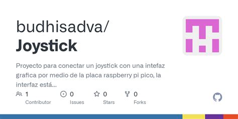 Github Budhisadva Joystick Proyecto Para Conectar Un Joystick Con
