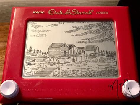 I Can Draw On The Etch A Sketch Better Than I Can On Paper 19 Pics Bored Panda