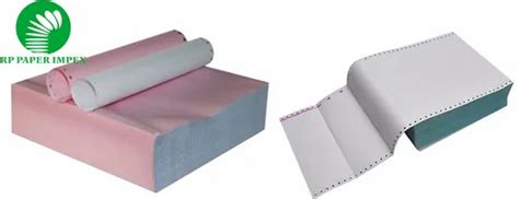 10 X 12 Pre Printed Continuous Computer Paper Form Customised Size And Gsm At Rs 500 Piece