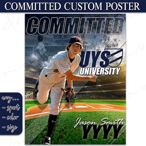 College Commitment Graphic Etsy