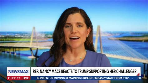 And Now Nancy Mace Turns To Newsmax To Grovel For Trumps Approval