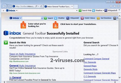 Inbox Toolbar Dedicated 2 Viruses Com