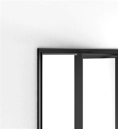 Modern New Frameless Swinging Glass Doors With Concealed Interior Glass