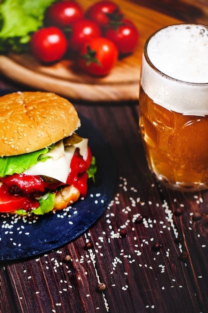Beer Burger Pairings Images Free Download On Freepik