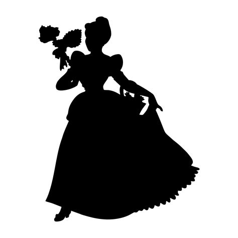 Princess Belle Silhouette Clipart Clipartfest Disney Princess Porn