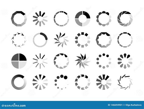 Circle Loader Wait Load Spinning Circle Preloader Website Template