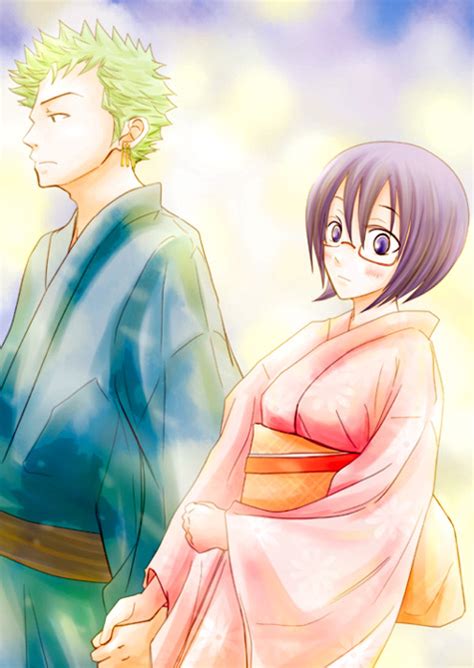 Roronoa Zoro And Tashigi One Piece Drawn By Kigisu Danbooru