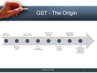 Gst The Framework PDF Personal Taxes Personal Finance