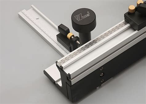 Precision Router Table Fence System With Sliding Brackets Bit Guard