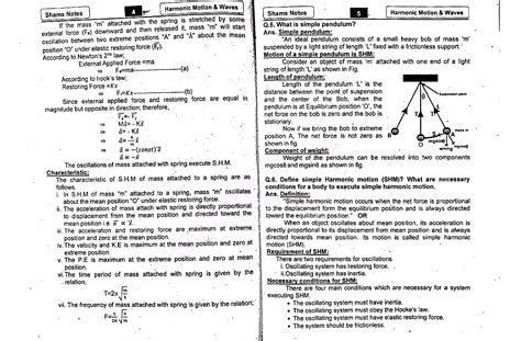 Class Shams Physics Guide Notes Pdf