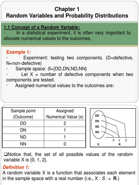 Ch1 Random Variables And Probability Distributions 0 Pdf Random