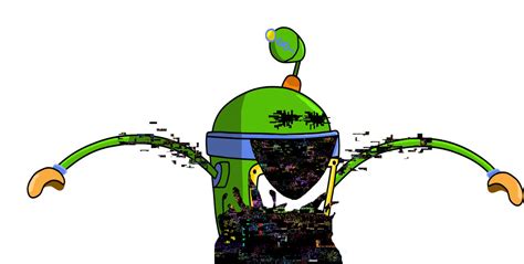 Corrupted Bot Learning With Pibby Fanart By Bossglitchcalimero On