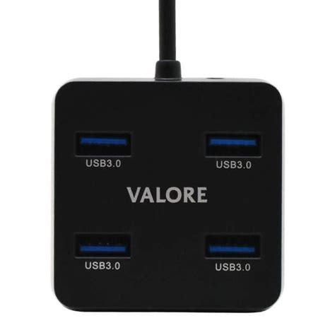 Valore 4 In 1 Usb Hub With Rgb Lighting Vuh 29 Ts Shop